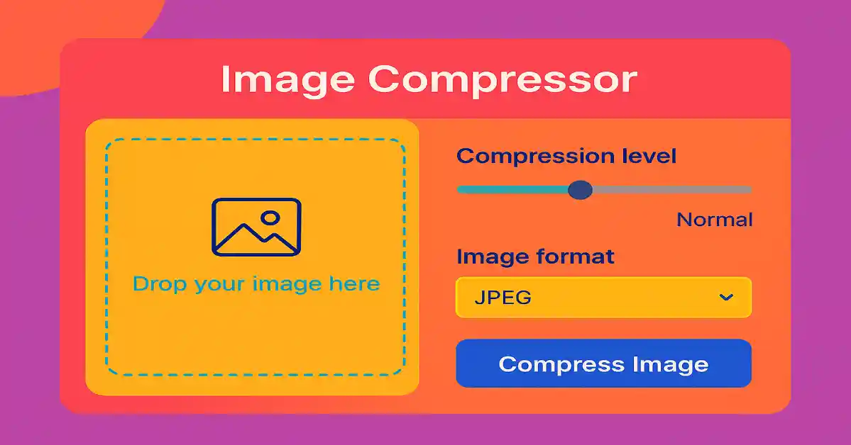 Image Compress Tool: Reduce Photo Size Without Losing Quality 1 Simple Tool