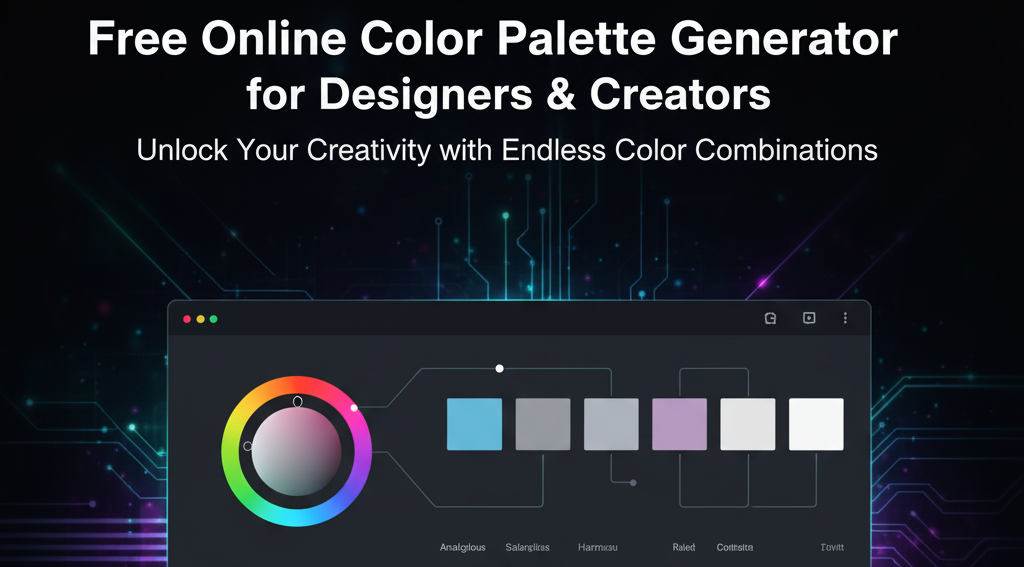 Free Online Color Palette Generator for Designers and Creators