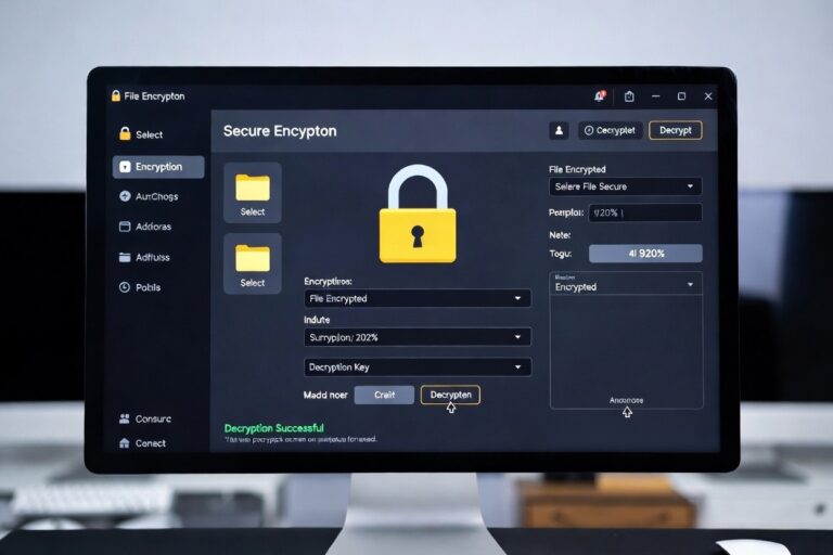 Encrypt and decrypt files online